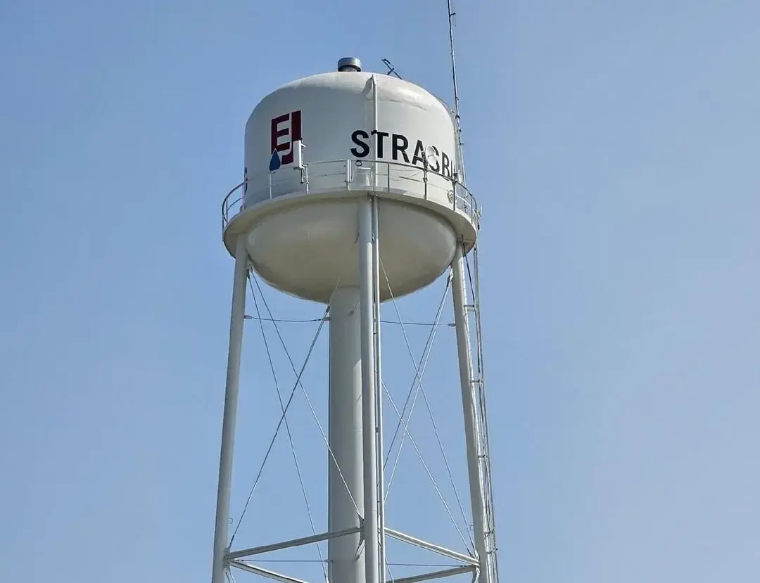 Strasburg Water Tower Renovation Complete - EJ Water Cooperative, Inc.