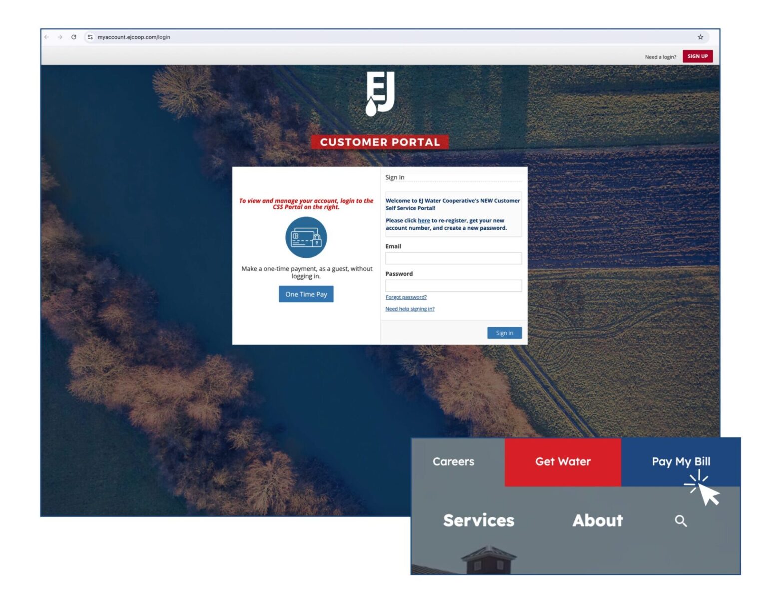 Sign up for ACH & eBill and get $5 OFF your next bill! - EJ Water ...