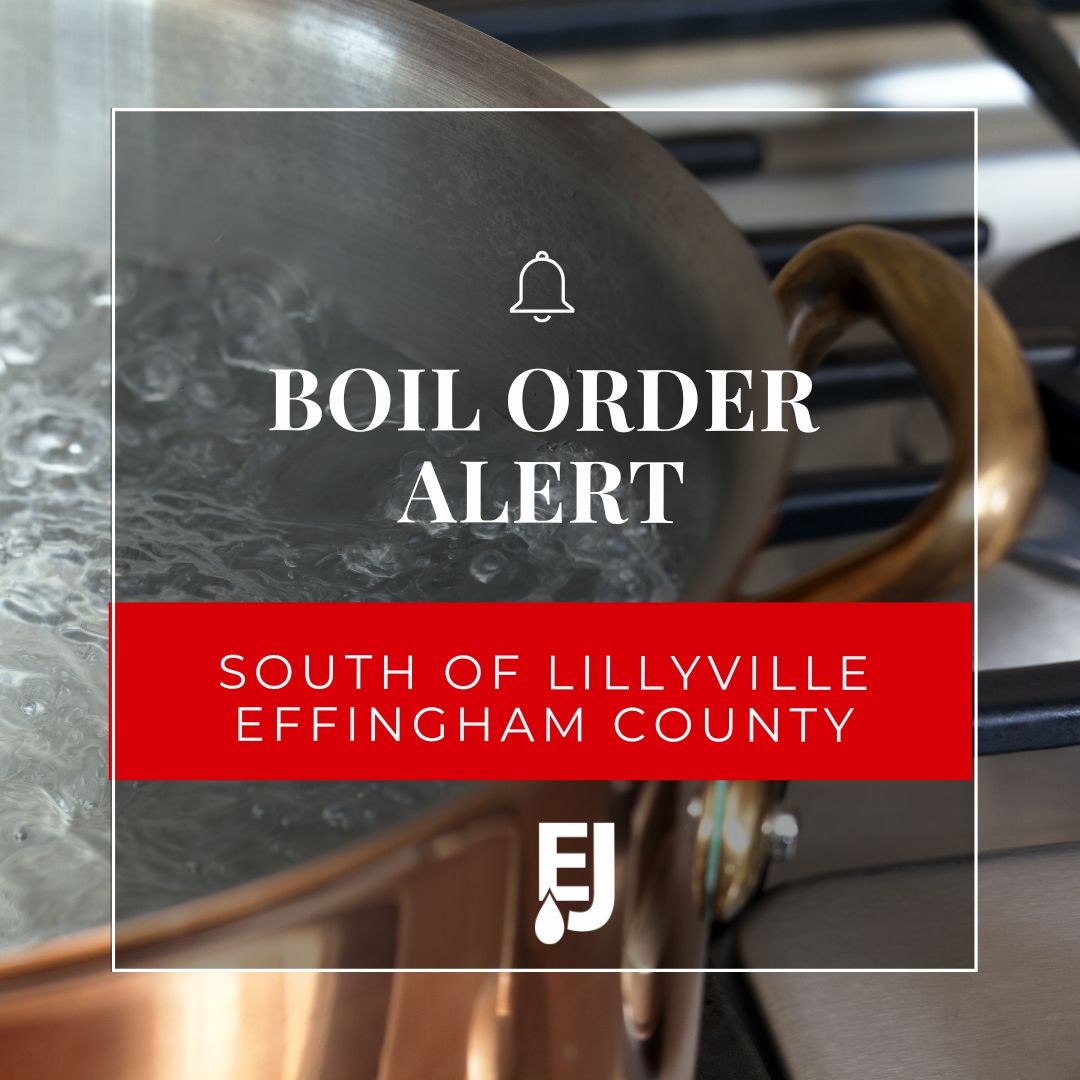 Boil Order - South of Lillyville - EJ Water Cooperative, Inc.